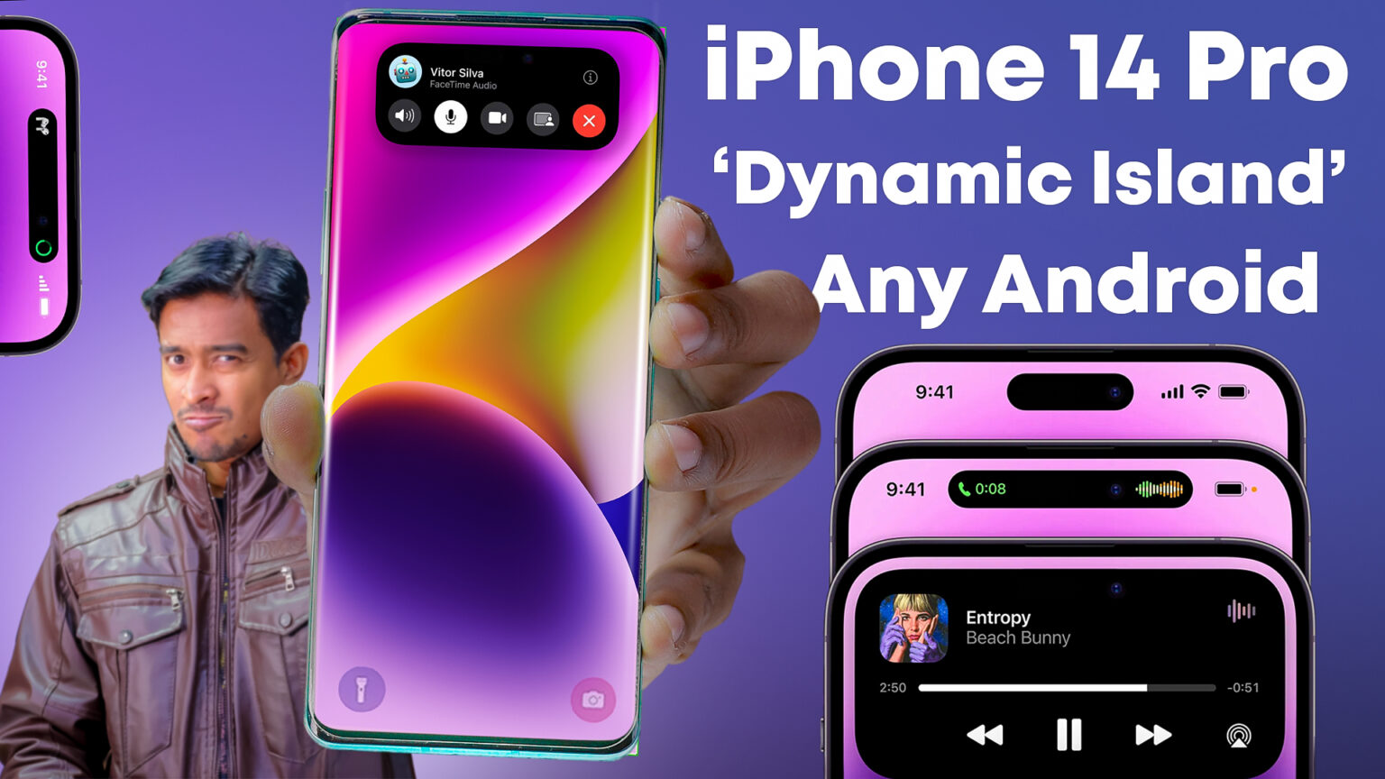 iPhone 14 Pro Dynamic Island Effect Any Android Device - iTech